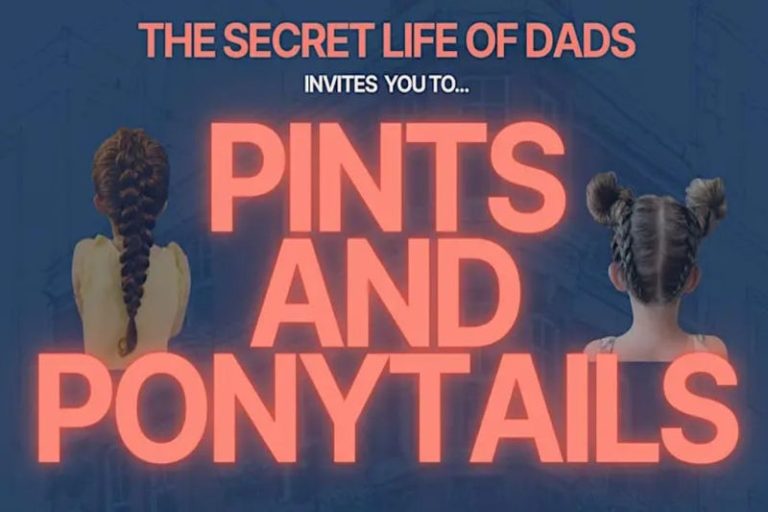 Pints And Ponytails: The Secret Life Of Dads Event Teaching Hairstyles ...